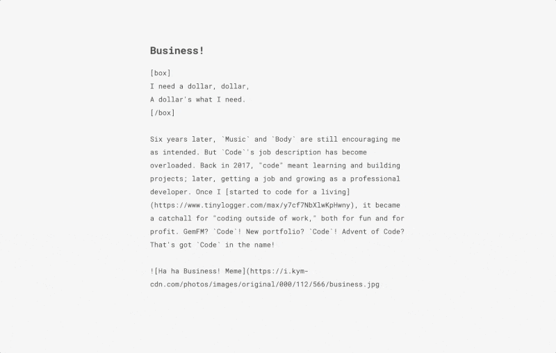 Tiny Logger: write calmly